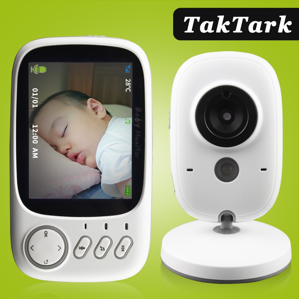 3.2 inch Wireless Video Color Baby Monitor High Resolution Baby Nanny ...